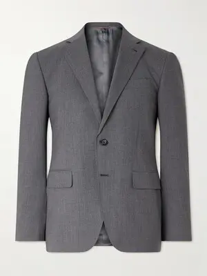 Canali Wool-blend Suit - Gray