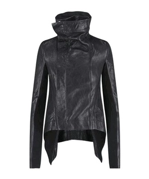 Rick Owens Long Sleeve Biker Jacket - Black