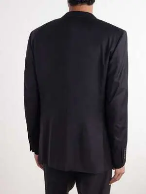 Canali Impeccabile Wool-fresco Suit Jacket