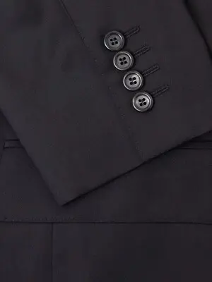 Canali Impeccabile Wool-fresco Suit Jacket