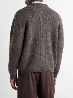 FRIZMWORKS Knitted Cardigan - Brown