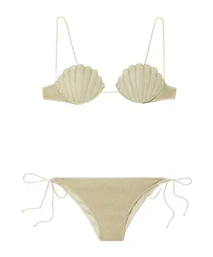 Oseree Metallic Bikini - No