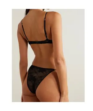 Oseree Stretch Lace Bra And Briefs Set Lingerie
