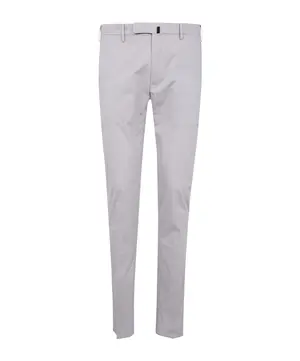 Incotex Belt-loop Tailored Trousers - Light Grey