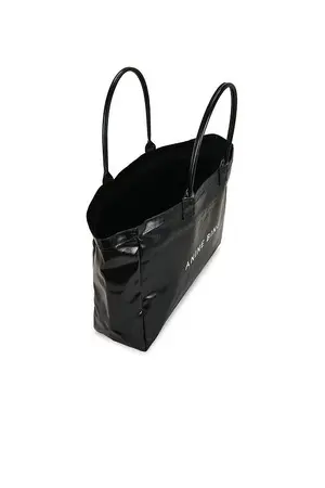 ANINE BING Leo Coated Canvas Tote