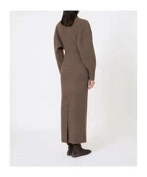Max Mara Wide Sleeved Jersey Dress
