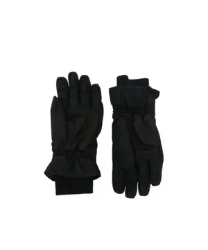 Y3 Logo-print Zip-detail Gloves