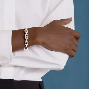 Hermès Chaine D'ancre Enchainee Medium Bracelet