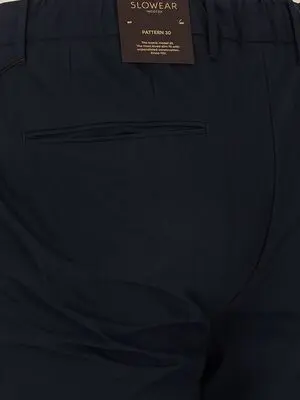 Incotex Teknotela Logo Patch Slim-fit Pants