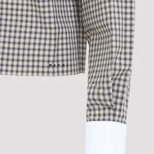 Marni Checkered Cotton Shirt - Multicolor