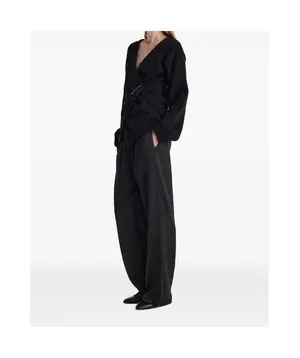 RÓHE Off-shoulder Wrap Cardigan