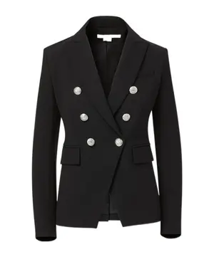 Veronica Beard Double-breasted Blazer - Black