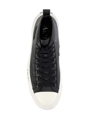 Amiri Python Embossed Ma Court Hi Sneakers