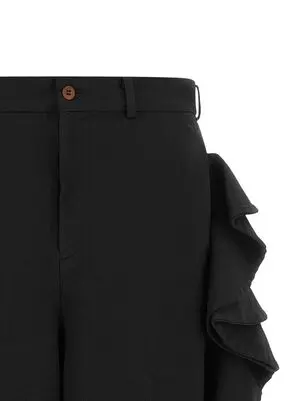Comme Des Garçons Sculptural Ruffle Shorts