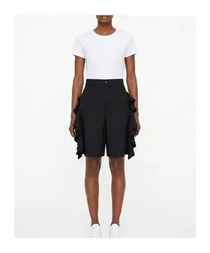 Comme Des Garçons Sculptural Ruffle Shorts
