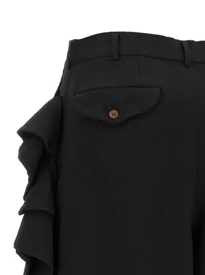 Comme Des Garçons Sculptural Ruffle Shorts