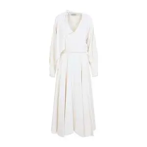 Alberta Ferretti Enver Satin Dress - Multicolor