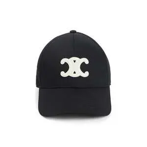 Celine Triomphe Baseball Hat - Black