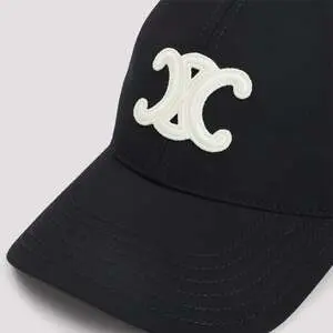 Celine Triomphe Baseball Hat - Black
