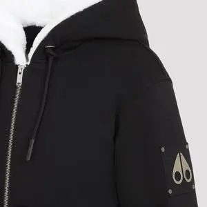 Moose Knuckles Classic Bunny Hoodie - Black
