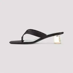 Saint Laurent Sip Sandals - Black