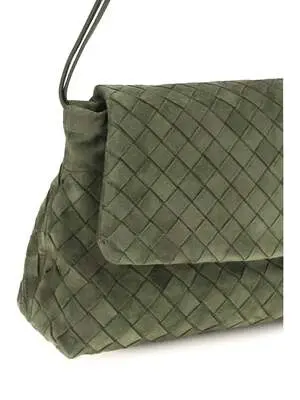 Bottega Veneta Giorno Shoulder Bag - Green