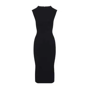 Jacquemus Alba Midi Dress - Black