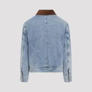 AMI Paris Adc Zipped Jacket - Blue
