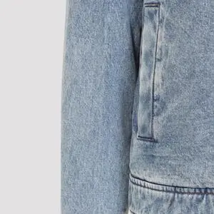 AMI Paris Adc Zipped Jacket - Blue