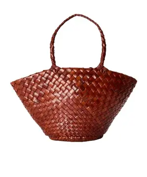 Dragon Diffusion Woven Tote Bag - Red