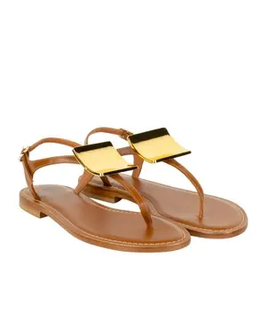 Roberto Festa Procida Embossed Sandals