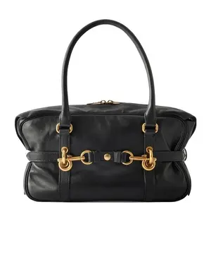 Burberry Ring-detailed Zipped Tote Bag - No