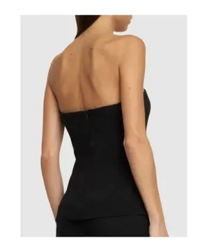 ANINE BING Strapless Blouse
