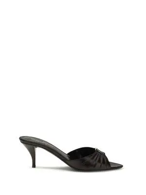 Saint Laurent Babylone Sandals - Black