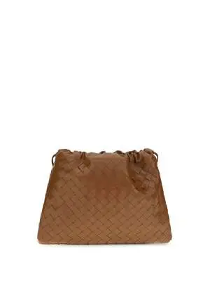 Bottega Veneta Medium Clutch Bag - Brown