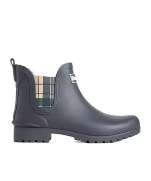 Barbour Short Rain Boots - Black