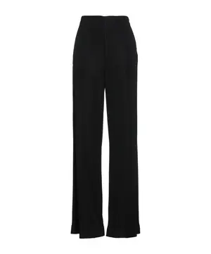 MAISON MARGIELA Solid-color Casual Trousers - Black