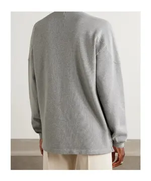 Aimé Leon Dore Crest Embroidered Ribbed Cotton Polo Shirt