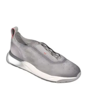 Santoni Perforated Slip-on Sneakers