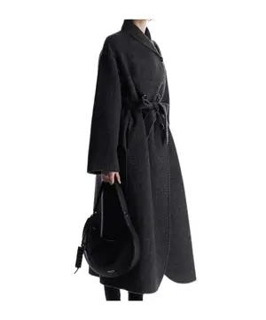 Emporio Armani Belted Double-breasted Coat