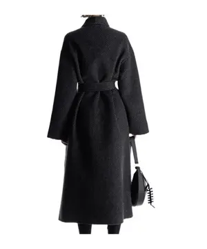 Emporio Armani Belted Double-breasted Coat