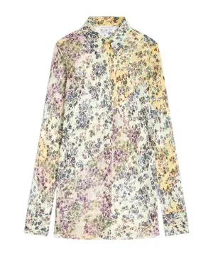 Dries Van Noten Fitted Jacquard Shirt - Mint