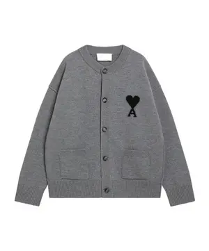 AMI Paris Long-sleeved Cardigan