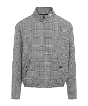 Marni Zip-up Checked Jacket - Black