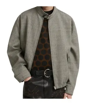 Marni Zip-up Checked Jacket