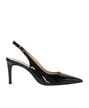 STUART WEITZMAN Pointed-toe High-heeled Sandals - Black