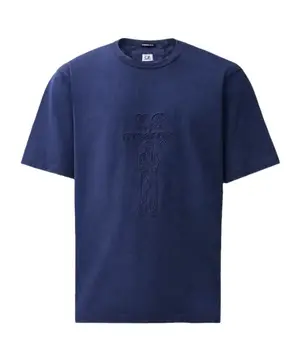 C.P. COMPANY Short-sleeved T-shirt - Blue