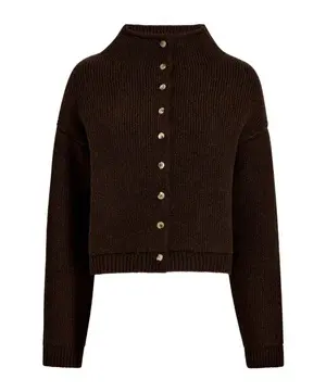 Khaite Marjorie Cardigan - Bark