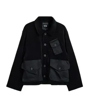 Y3 Velvet Corduroy Utility Blouson