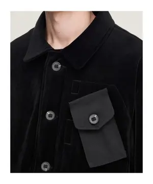 Y3 Velvet Corduroy Utility Blouson